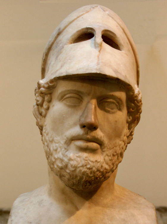 23: Portrait Bust of Pericles - Greek, 425 bce 4 - JMSAZ